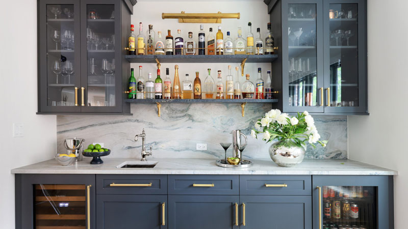 Idées et modèles de bar avec évier pour les pros et les particuliers
